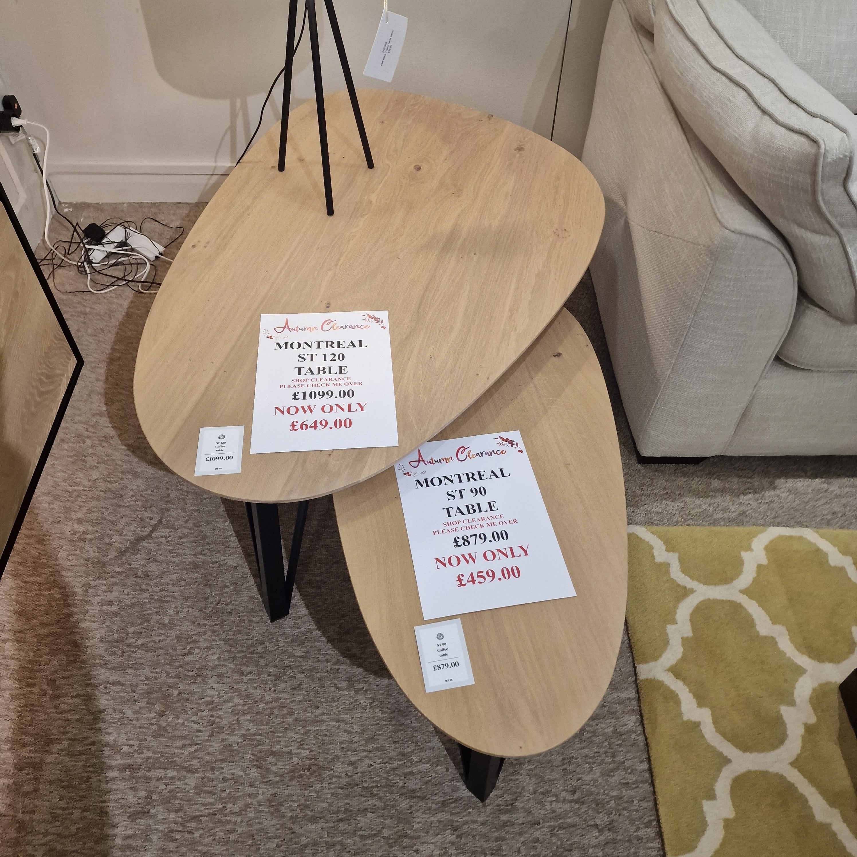Montreal Table Small | Clearance – Stevensons Home