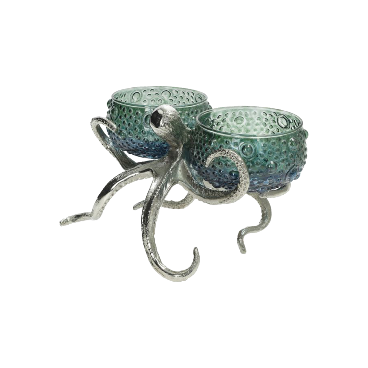 Octopus Holder with 2 Small Glass Bowls – Stevensons Home