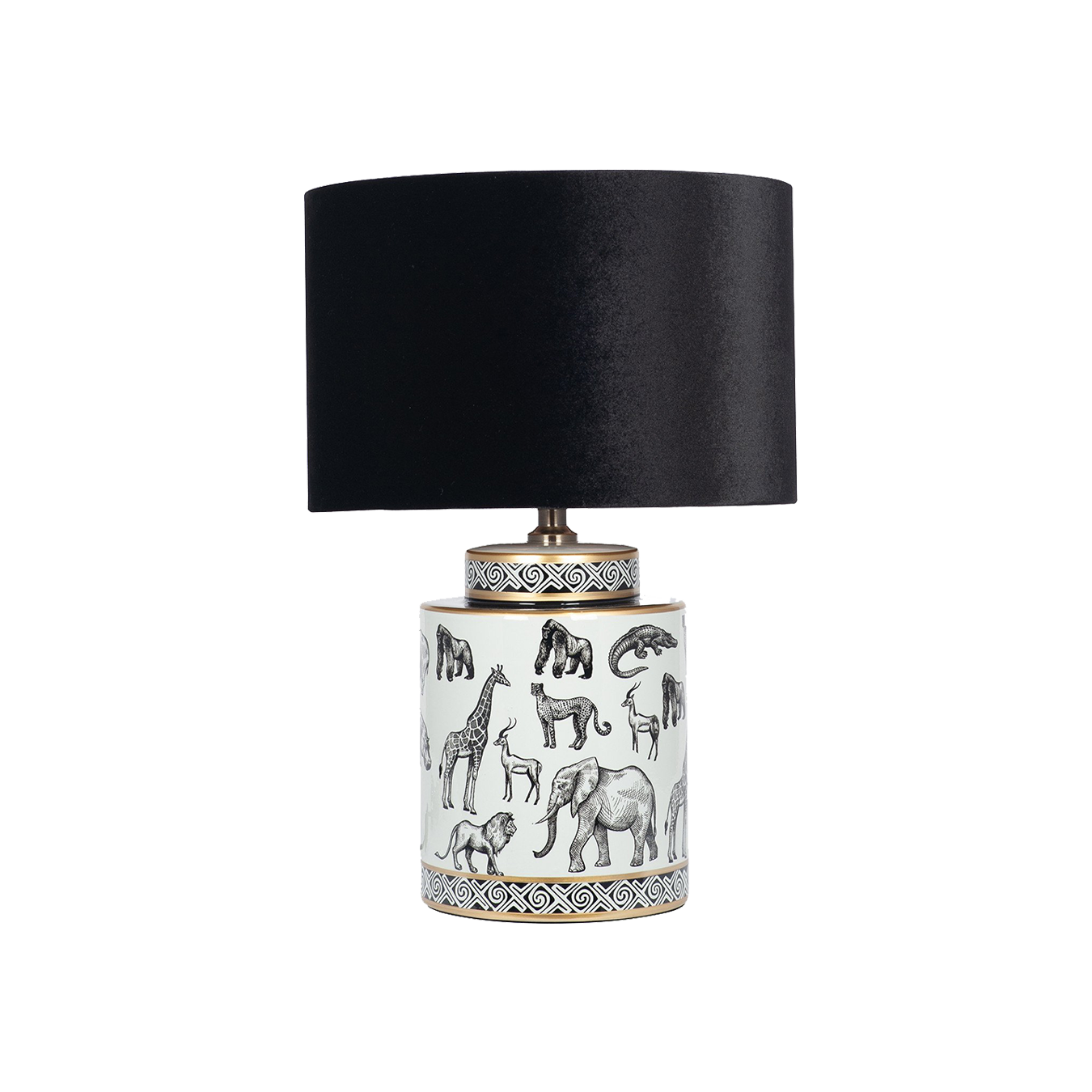 Safari Print Ceramic Lamp – Stevensons Home